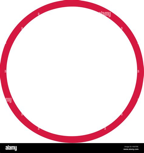 Red Circle Outline Png