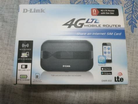 Dlink G Mobile Router Computers Tech Parts Accessories Networking On Carousell