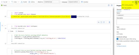 How To Trigger Aml Notebook From Azure Synapse Analytics Microsoft Qanda