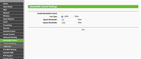 How To Setup Bandwidth Control On Tp Link Router Admin Login