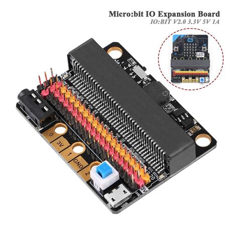 Makerfocus Bbc Microbit Expansion Board Breakout Adapter Shield With