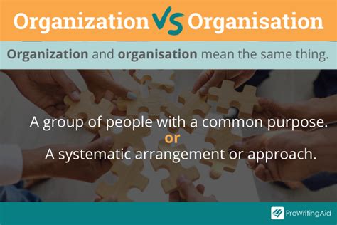 Organisation Vs Organization Whats The Difference
