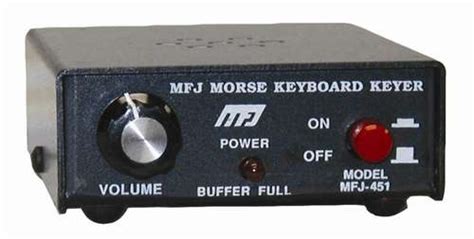 Mfj 452x Cw Keyboard Keyer No Keyboard Radioworld Uk