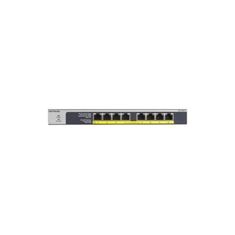NETGEAR 8 Port Poe Gigabit Unmanaged Switch GS108LP 100NAS OfficeCrave Com