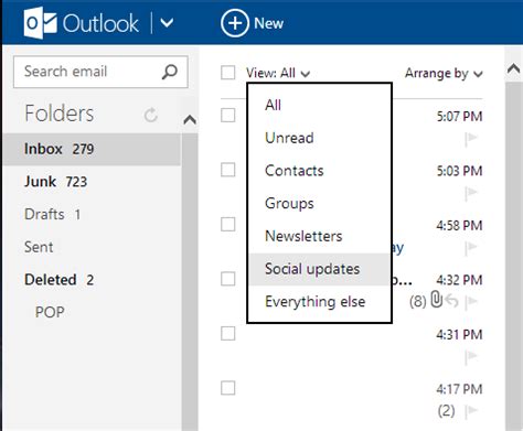 Helpful Tips To Keep Your Outlook Com Inbox Clean PCWorld