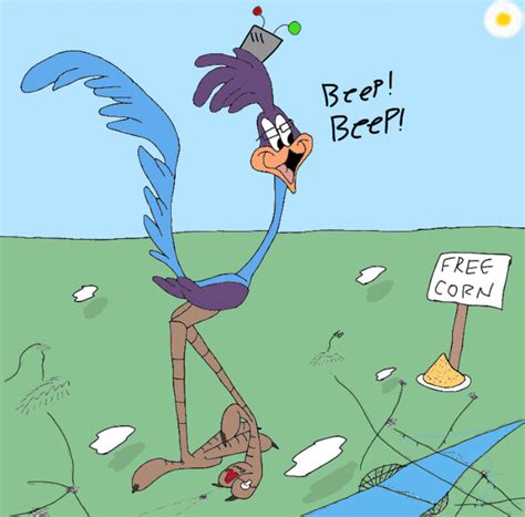 Roadrunner Finds A Plate Of Food By Lutenantrazor85 On Deviantart