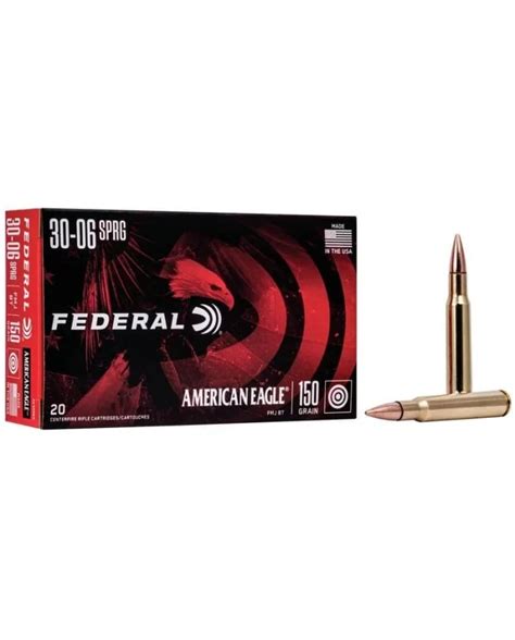 Federal American Eagle 30 06 Sprg 150gr Fmj Bt