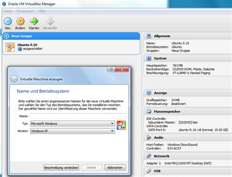Virtualbox 4 2 Support Für Windows 8 Gruppierung Von Vms Windowspro