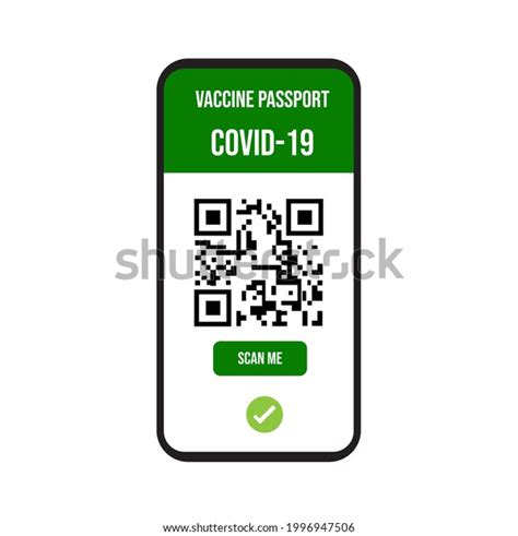 Vector Mobile Phone Mock Qr Code Stock Vector Royalty Free 1996947506 Shutterstock