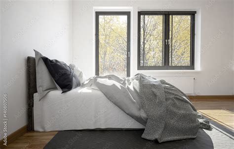 Modern Bed Side View