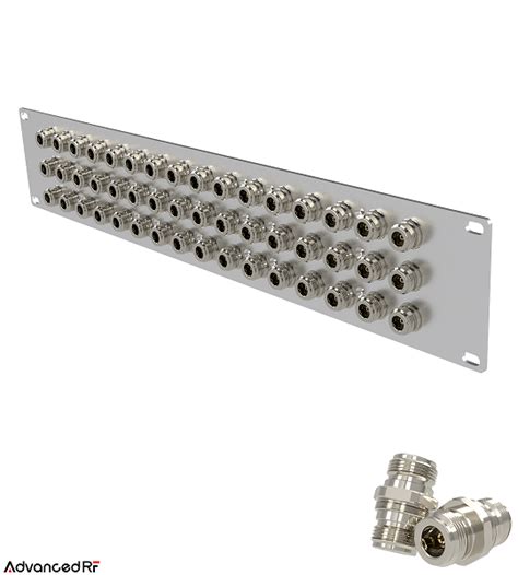 2u Patch Panel Type N 48x 48npp2u