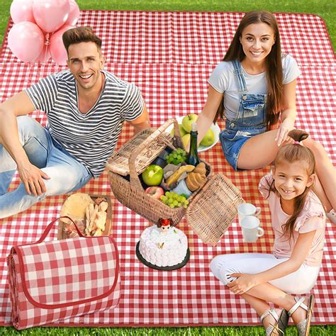 Couverture De Pique Nique Extra Large 200 X 150 Cm Tapis De Plage En