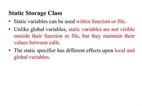 Storage Class Pptx