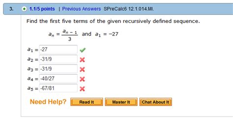 Solved Pre Calculus Questions