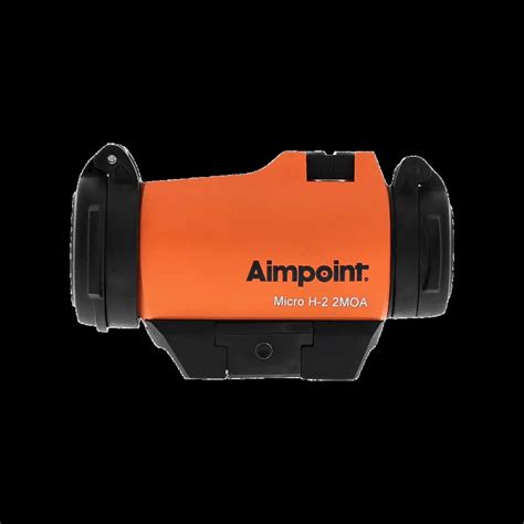 Micro™ H 2 Orange 2 Moa Viseur Point Rouge Avec Support Standard Pour Weaver Picatinny