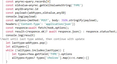 Updating With New Options In Single Select Via Automation Script Airtable Community