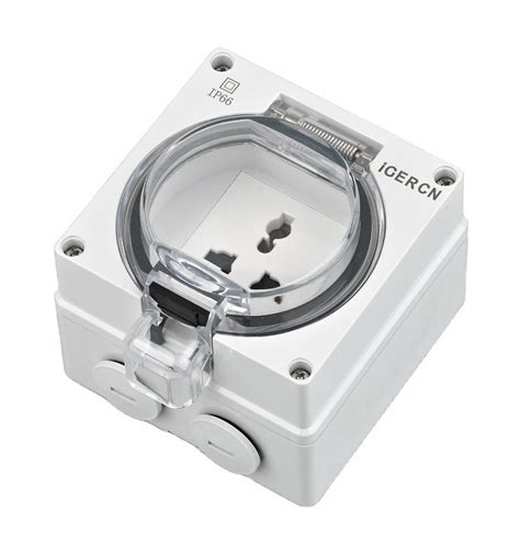 Ip66 Weatherproof Wall Mounted Socket Switch Explosion Proof
