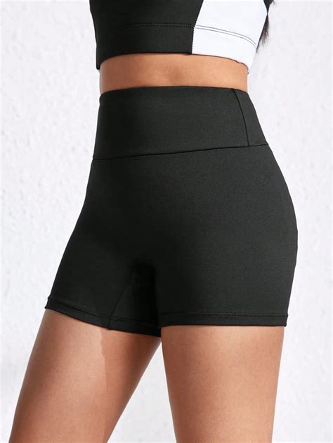 Shein Tween Girls Yogaexercise Shorts Skin Friendly Breathable