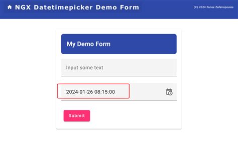 Angular Material DateTimePicker S Challenges DevXperiences