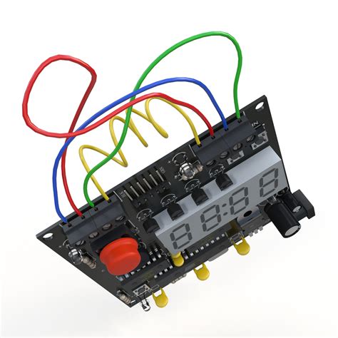 인쇄 회로 기판 3d 모델 29 Max 3ds Obj Ma Free3d