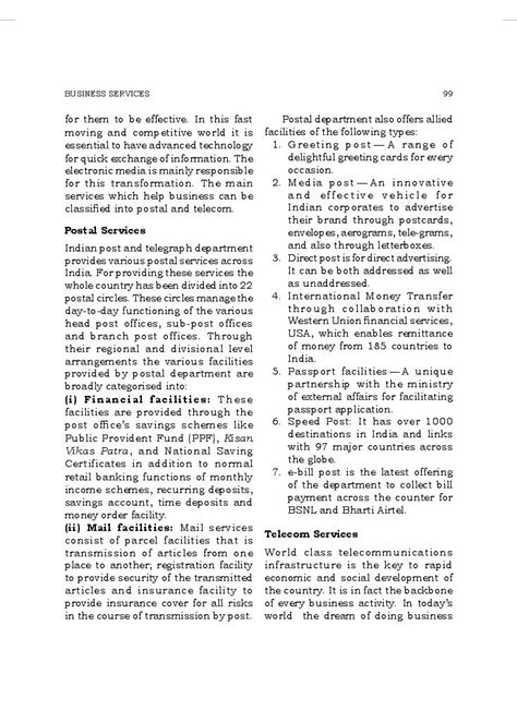 Ncert Book Class 11 Business Studies Chapter 4 Business Services Pdf