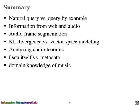 Ppt Music Information Retrieval Information Universe Powerpoint Presentation Id2383777