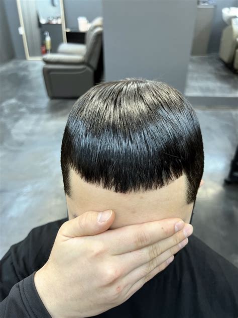 남자 반삭 다운펌 쫙 눌러드려요 네이버 블로그