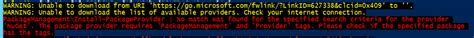 Error When Installing Nuget Module For Microsoft Teams Integration