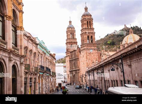 Zacatecas Mexico Colonial Zone Of The Capital City Of The State Of