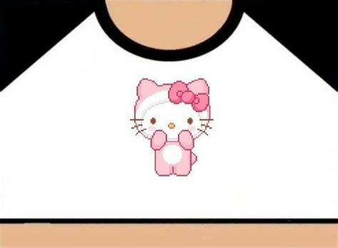 T Shirt Camiseta Cute Da Hello Kitty Para Roblox T Shirts Com