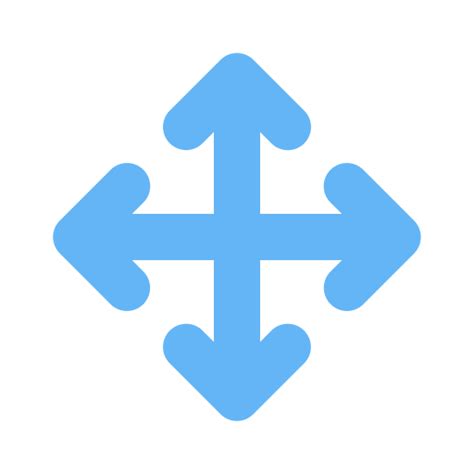 Move Button Generic Color Fill Icon