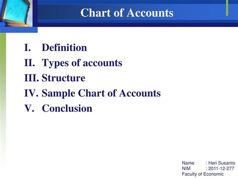 Ppt Chart Of Accounts Powerpoint Presentation Free Download Id 2052501