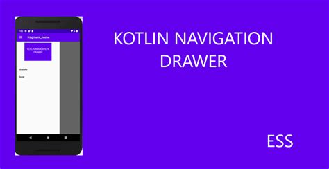 Kotlin Navigation Drawer Ebubekir Sezer