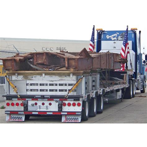 18 Wide 23500 Lb Capacity Step Deck Trailer With 4 Bunk Load Levelers And Modu Discount Ramps