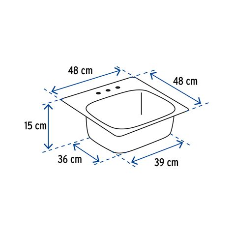 Tarja De Empotrar Sencilla 48x48cm Foset Basic Truper Grupo Ferre