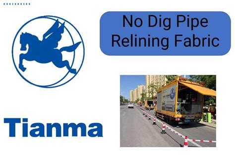 No Dig Pipe Relining Fabric Pipe Reparing Fabric Fiberglass Woven