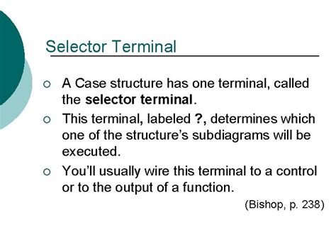 Eet 2259 Unit 7 Case Structures Sequence Structures