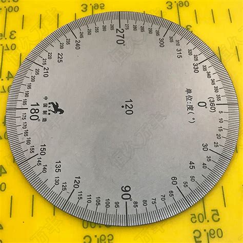 Dial No Hole Angle Dial Stainless Steel Round Meas Vicedeal