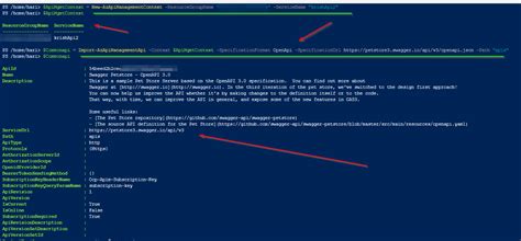 powershell azure apim import with import azapimanagementapi from a