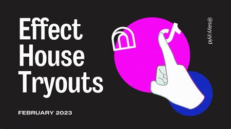 Tiktok Effect House Tryouts Behance