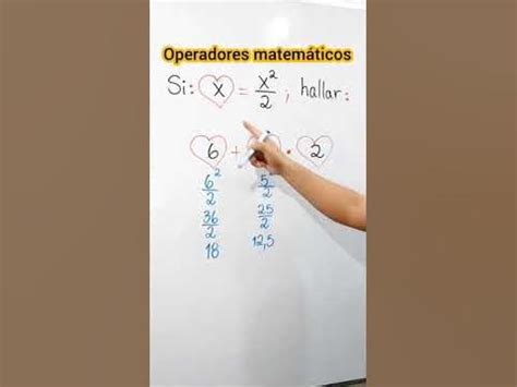 Operadores Matemáticosdiviértete Con Matemática Youtube