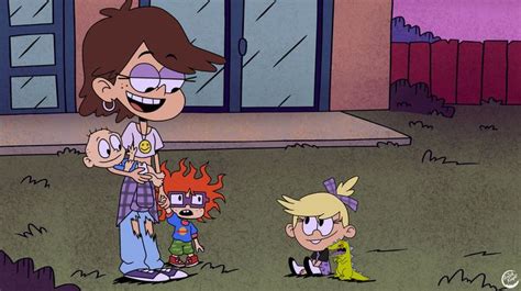 The Loud House 90s Luna Loud Lily Loud Tommmy Pickles Charlie Chuckie