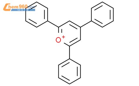 15959 35 0pyrylium 246 Triphenyl 化学式、结构式、分子式、mol、smiles 960化工网