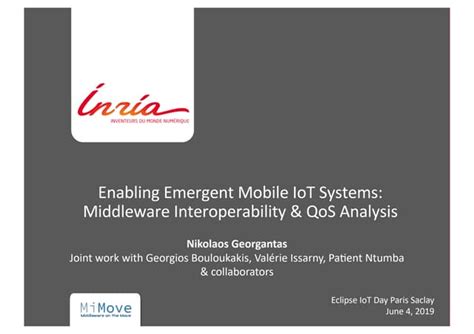 mobile iot middleware interoperability and qos analysis eclipse iot day