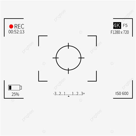 Camera Recording Screen Vector Art Png Camera Recording Border Digitized Screen Dynamics