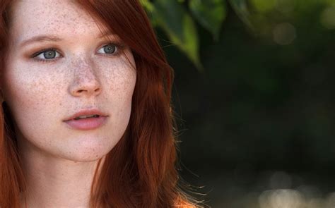 Freckles Blue Eyes Met Art Redhead Mia Sollis Hd Wallpaper Rare Gallery