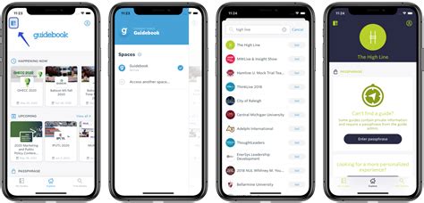 Accessing And Using A Guidebook App Guidebook Support