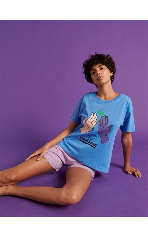 Піжамний комплект із двох предметів Sex Education Reserved 9171j 50x