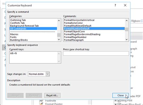 How To Create A Numbered List In Word Using The Keyboard