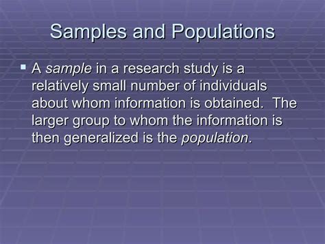 Sampling And Instrumentation Ppt